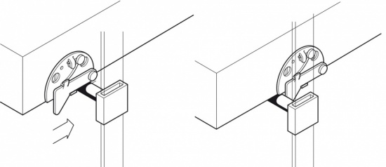 Central Locking System Drawer Catch
